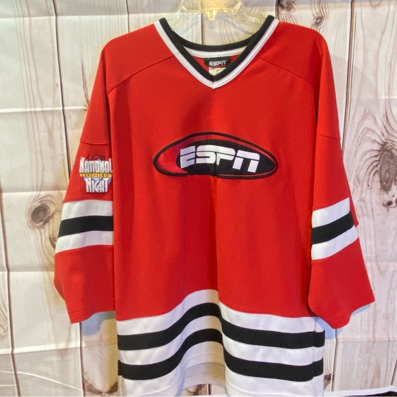 ESPN | Shirts | Vintage Espn Hockey Jersey | Poshmark